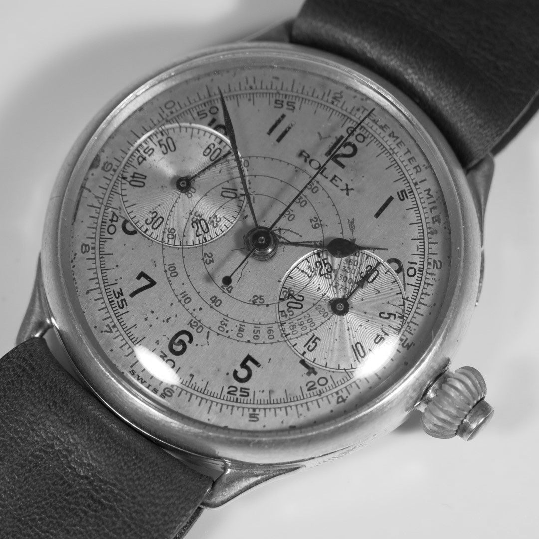 Rolex single pusher chronograph